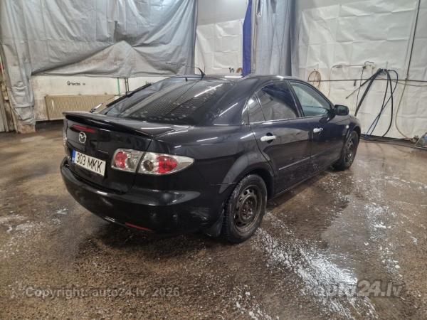 Black Mazda 6 2007 in Tallinn, with an engine capacity of 2.00 L and mileage of 200 thousand km for 1200 €, photo 8 on AUTOMOTO.COM.LV