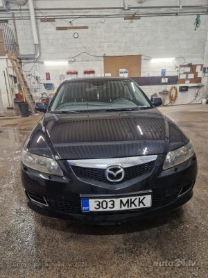 Black Mazda 6 2007 in Tallinn, with an engine capacity of 2.00 L and mileage of 200 thousand km for 1200 €, photo 9 on AUTOMOTO.COM.LV