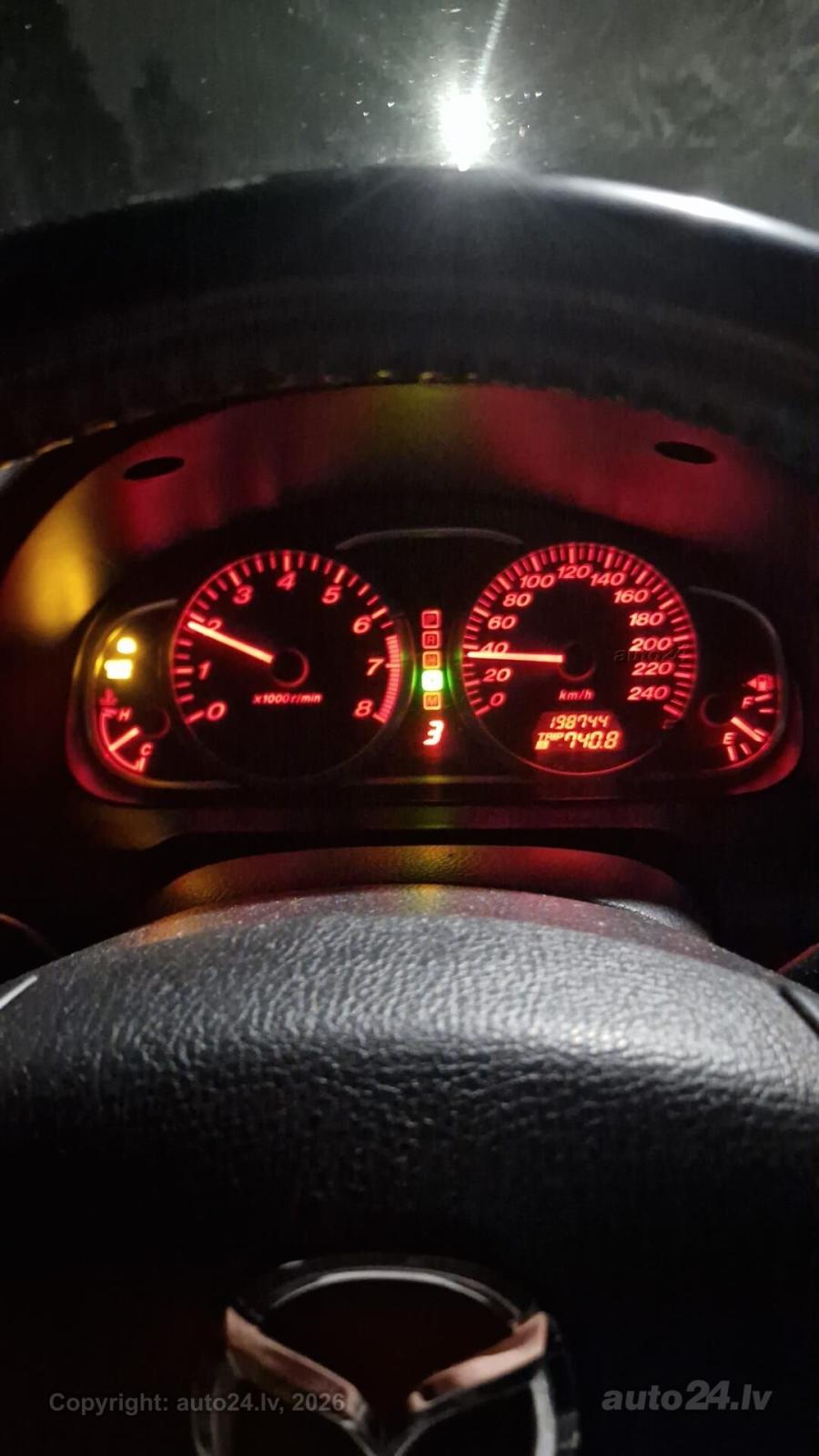 Black Mazda 6 2007 in Tallinn, with an engine capacity of 2.00 L and mileage of 200 thousand km for 1200 €, photo 2 on AUTOMOTO.COM.LV