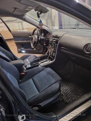 Black Mazda 6 2007 in Tallinn, with an engine capacity of 2.00 L and mileage of 200 thousand km for 1200 €, photo 5 on AUTOMOTO.COM.LV