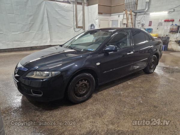 Black Mazda 6 2007 in Tallinn, with an engine capacity of 2.00 L and mileage of 200 thousand km for 1200 €, photo 7 on AUTOMOTO.COM.LV