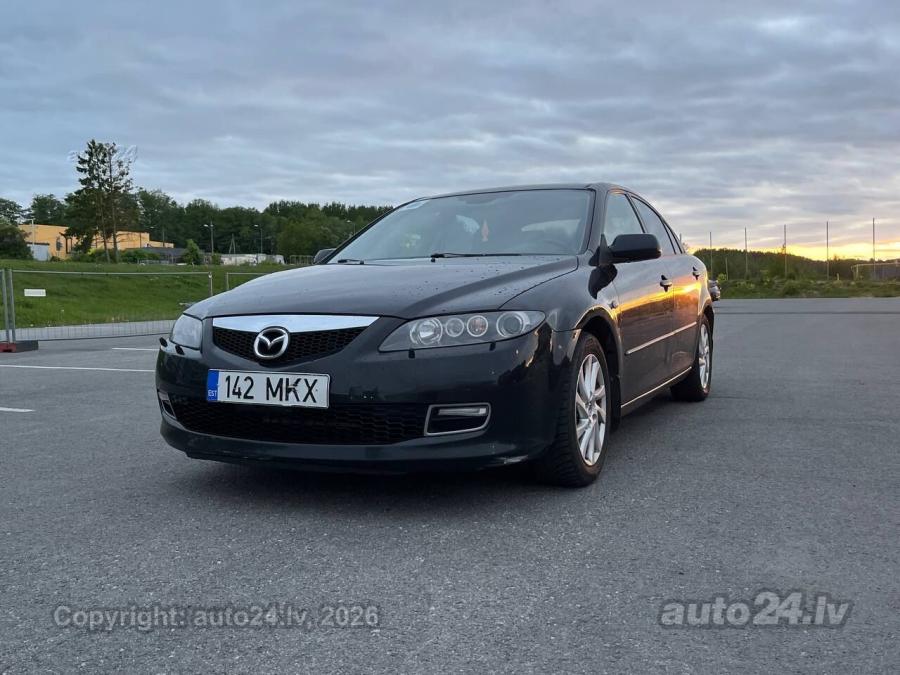 Черный Мазда 6 2007 в Таллин, объемом двигателя 2.00 л и пробегом 292 тыс. км за 1200 €, фото 1 на AUTOMOTO.COM.LV
