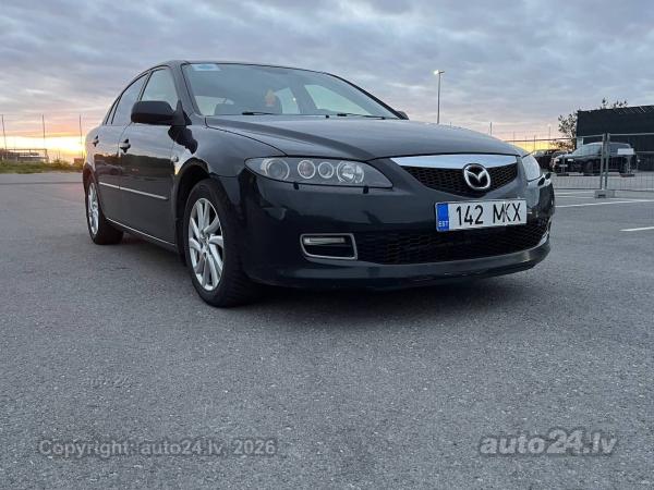 Black Mazda 6 2007 in Tallinn, with an engine capacity of 2.00 L and mileage of 292 thousand km for 1200 €, photo 2 on AUTOMOTO.COM.LV