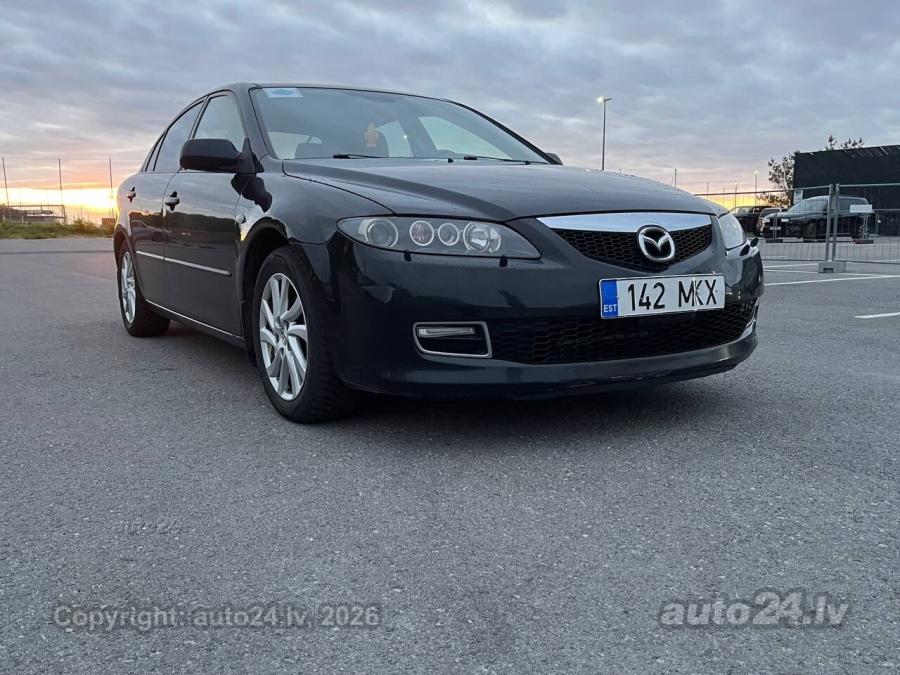 Черный Мазда 6 2007 в Таллин, объемом двигателя 2.00 л и пробегом 292 тыс. км за 1200 €, фото 3 на AUTOMOTO.COM.LV