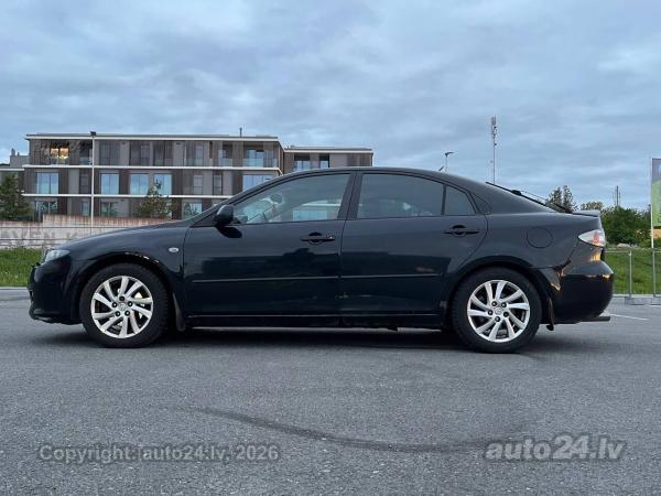 Black Mazda 6 2007 in Tallinn, with an engine capacity of 2.00 L and mileage of 292 thousand km for 1200 €, photo 3 on AUTOMOTO.COM.LV