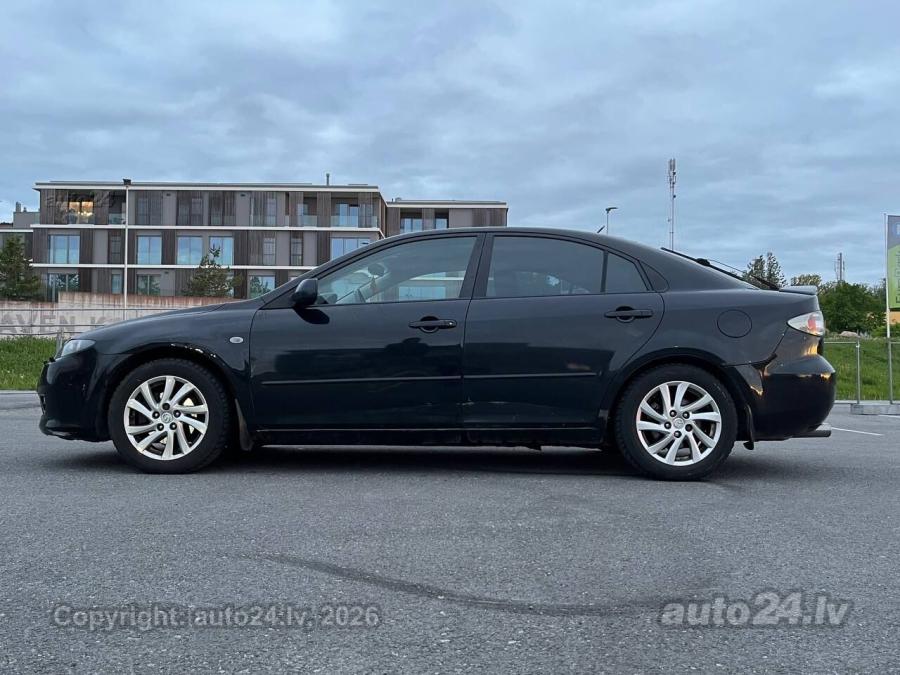 Черный Мазда 6 2007 в Таллин, объемом двигателя 2.00 л и пробегом 292 тыс. км за 1200 €, фото 4 на AUTOMOTO.COM.LV