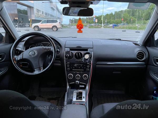 Black Mazda 6 2007 in Tallinn, with an engine capacity of 2.00 L and mileage of 292 thousand km for 1200 €, photo 9 on AUTOMOTO.COM.LV