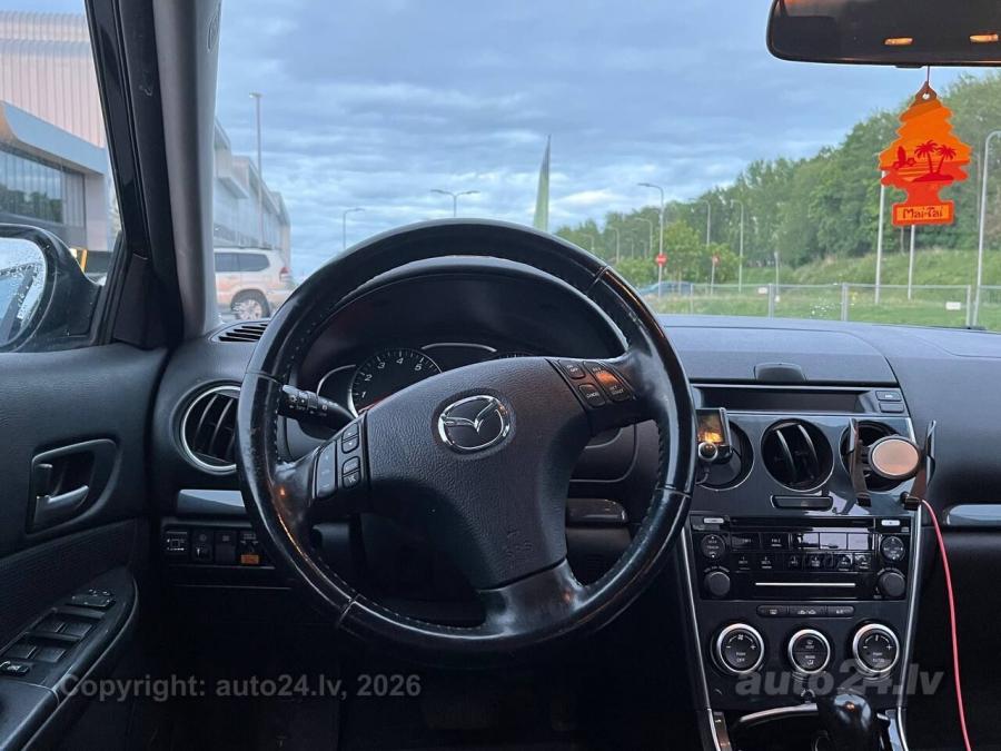 Черный Мазда 6 2007 в Таллин, объемом двигателя 2.00 л и пробегом 292 тыс. км за 1200 €, фото 11 на AUTOMOTO.COM.LV