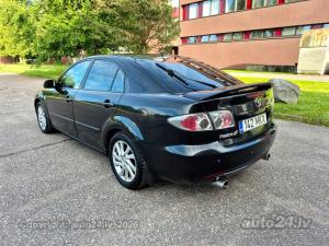 Black Mazda 6 2007 in Tallinn, with an engine capacity of 2.00 L and mileage of 294 thousand km for 1490 €, photo 5 on AUTOMOTO.COM.LV