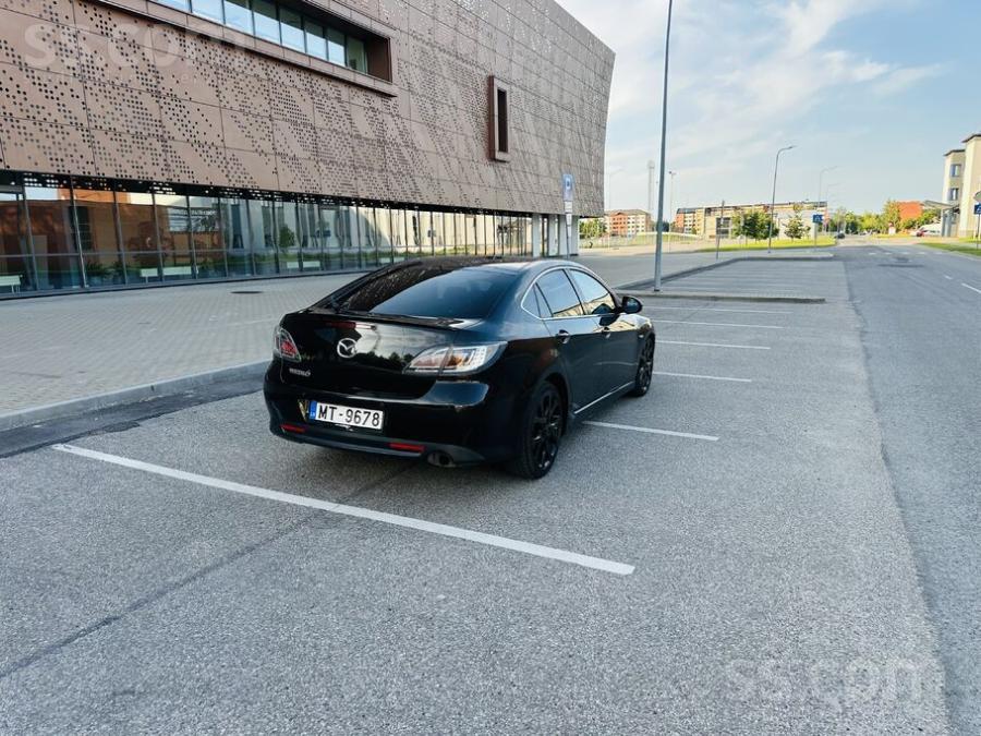 Melns Mazda 6 2008 Valmiera, ar dzinēja tilpumu 2.00 L un nobraukumu 310 tūkst. km par 6300 €, foto 4 vietnē AUTOMOTO.COM.LV