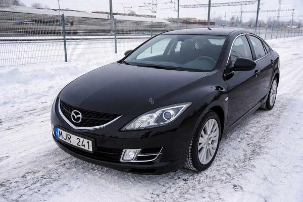 Melns Mazda 6 2008 Šauļi, ar dzinēja tilpumu 2.00 L un nobraukumu 192 tūkst. km par 2950 €, foto 1 vietnē AUTOMOTO.COM.LV