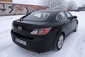 Black Mazda 6 2008 in Siauliai, with an engine capacity of 2.00 L and mileage of 192 thousand km for 2950 €, photo 4 on AUTOMOTO.COM.LV