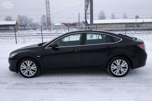 Black Mazda 6 2008 in Siauliai, with an engine capacity of 2.00 L and mileage of 192 thousand km for 2950 €, photo 8 on AUTOMOTO.COM.LV