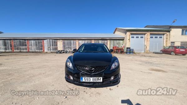 Melns Mazda 6 2008 Mustvē, ar dzinēja tilpumu 2.00 L un nobraukumu 0 tūkst. km par 1100 €, foto 1 vietnē AUTOMOTO.COM.LV