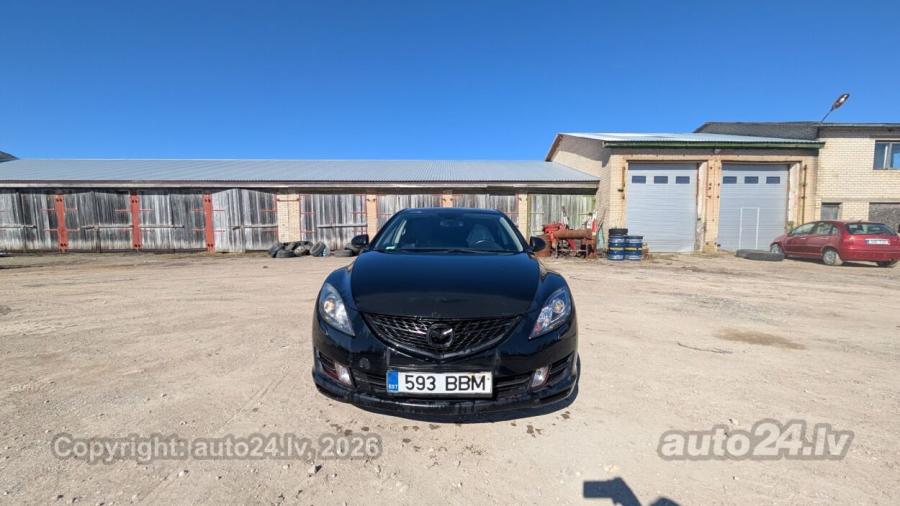 Black Mazda 6 2008 in Mustvee, with an engine capacity of 2.00 L and mileage of 0 thousand km for 1100 €, photo 1 on AUTOMOTO.COM.LV