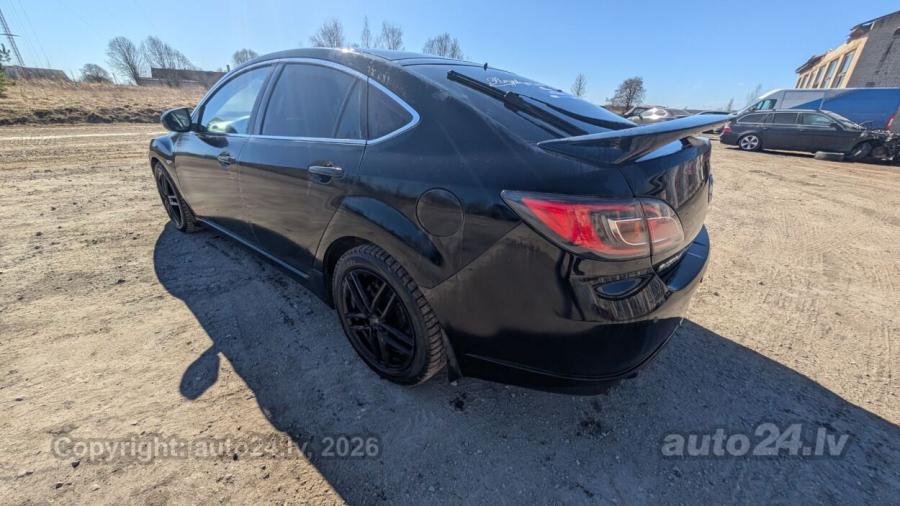 Black Mazda 6 2008 in Mustvee, with an engine capacity of 2.00 L and mileage of 0 thousand km for 1100 €, photo 4 on AUTOMOTO.COM.LV