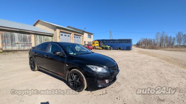 Melns Mazda 6 2008 Mustvē, ar dzinēja tilpumu 2.00 L un nobraukumu 0 tūkst. km par 1100 €, foto 8 vietnē AUTOMOTO.COM.LV