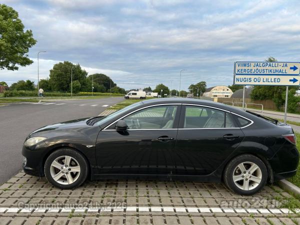 Black Mazda 6 2008 in Tallinn, with an engine capacity of 2.00 L and mileage of 328 thousand km for 2500 €, photo 2 on AUTOMOTO.COM.LV