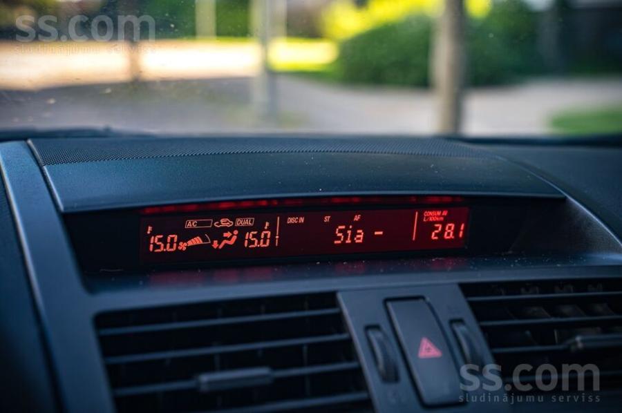 Black Mazda 6 2008 in Riga, with an engine capacity of 2.50 L and mileage of 279 thousand km for 990 €, photo 14 on AUTOMOTO.COM.LV