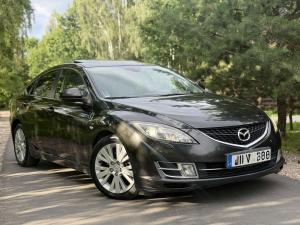 Melns Mazda 6 2008 Viļņa, ar dzinēja tilpumu 2.00 L un nobraukumu 340 tūkst. km par 2050 €, foto  vietnē AUTOMOTO.COM.LV