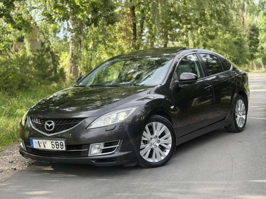 Черный Мазда 6 2008 в Вильнюс, объемом двигателя 2.00 л и пробегом 340 тыс. км за 2050 €, фото 4 на AUTOMOTO.COM.LV