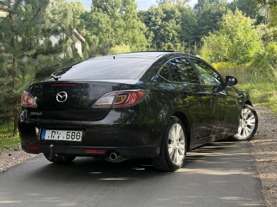 Черный Мазда 6 2008 в Вильнюс, объемом двигателя 2.00 л и пробегом 340 тыс. км за 2050 €, фото 5 на AUTOMOTO.COM.LV