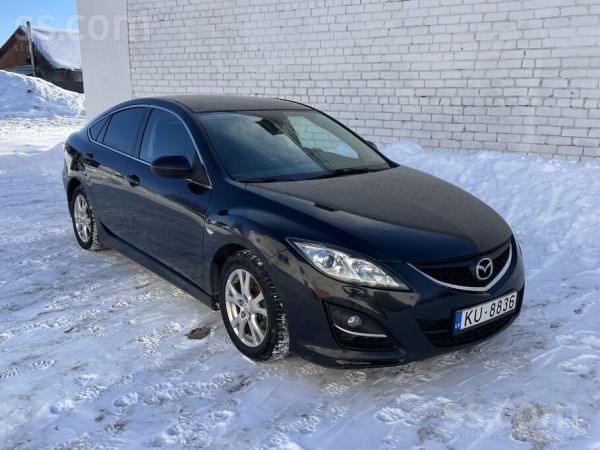 Черный Мазда 6 2010 в Елгава, объемом двигателя 2.20 л и пробегом 274 тыс. км за 1955 €, фото 1 на AUTOMOTO.COM.LV