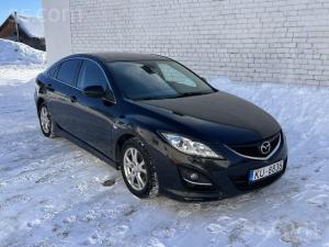 Черный Мазда 6 2010 в Елгава, объемом двигателя 2.20 л и пробегом 274 тыс. км за 1955 €, фото  на AUTOMOTO.COM.LV