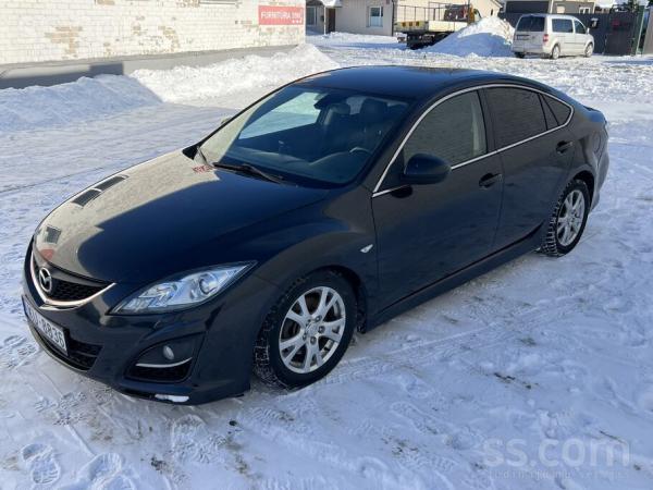 Черный Мазда 6 2010 в Елгава, объемом двигателя 2.20 л и пробегом 274 тыс. км за 1955 €, фото 3 на AUTOMOTO.COM.LV