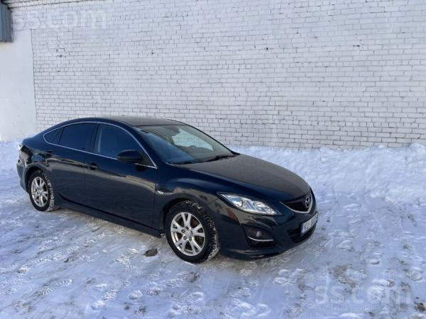 Черный Мазда 6 2010 в Елгава, объемом двигателя 2.20 л и пробегом 274 тыс. км за 1955 €, фото 4 на AUTOMOTO.COM.LV