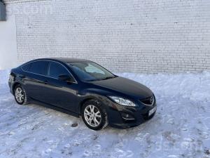 Black Mazda 6 2010 in Jelgava, with an engine capacity of 2.20 L and mileage of 274 thousand km for 1955 €, photo 5 on AUTOMOTO.COM.LV