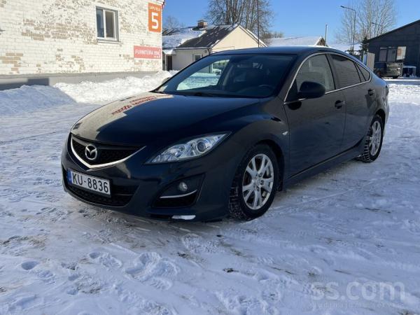 Черный Мазда 6 2010 в Елгава, объемом двигателя 2.20 л и пробегом 274 тыс. км за 1955 €, фото 5 на AUTOMOTO.COM.LV