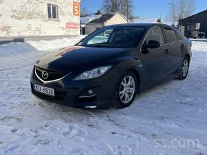 Black Mazda 6 2010 in Jelgava, with an engine capacity of 2.20 L and mileage of 274 thousand km for 1955 €, photo 6 on AUTOMOTO.COM.LV