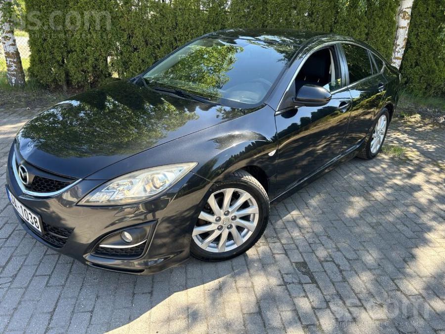 Black Mazda 6 2010 in Riga, with an engine capacity of 2.00 L and mileage of 340 thousand km for 2450 €, photo 3 on AUTOMOTO.COM.LV
