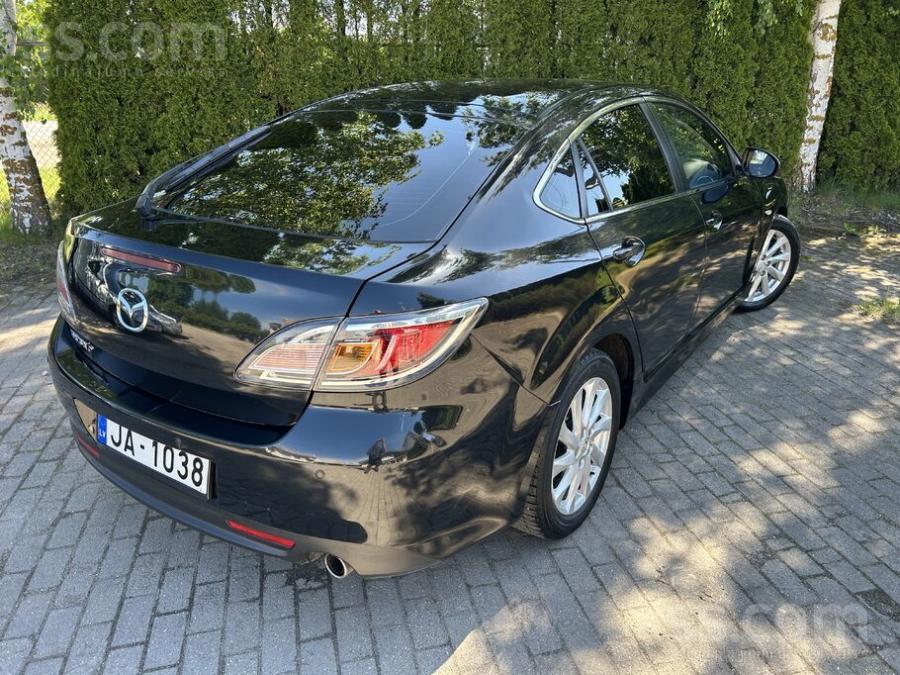 Black Mazda 6 2010 in Riga, with an engine capacity of 2.00 L and mileage of 340 thousand km for 2450 €, photo 7 on AUTOMOTO.COM.LV