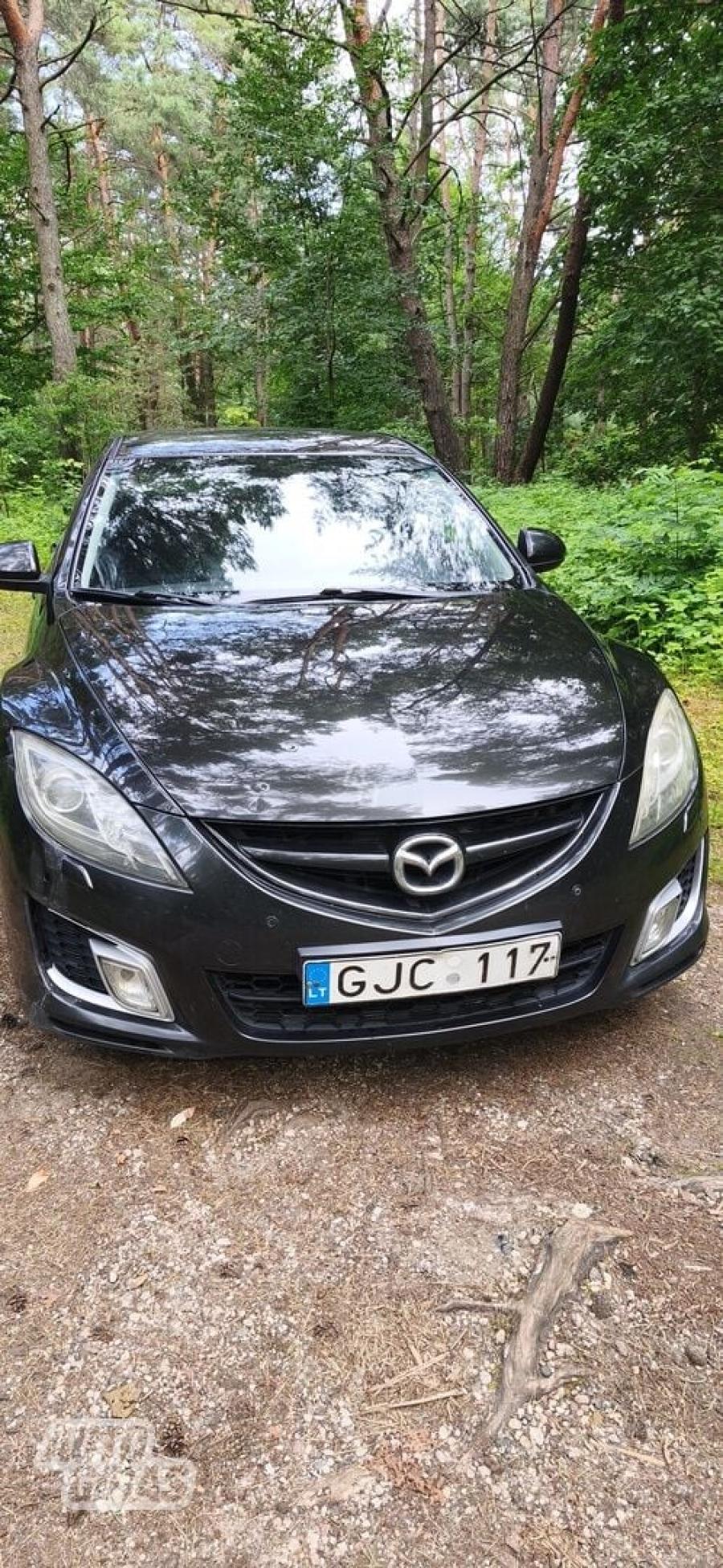 Melns Mazda 6 2010 Kauņa, ar dzinēja tilpumu 2.20 L un nobraukumu 349 tūkst. km par 1700 €, foto 1 vietnē AUTOMOTO.COM.LV