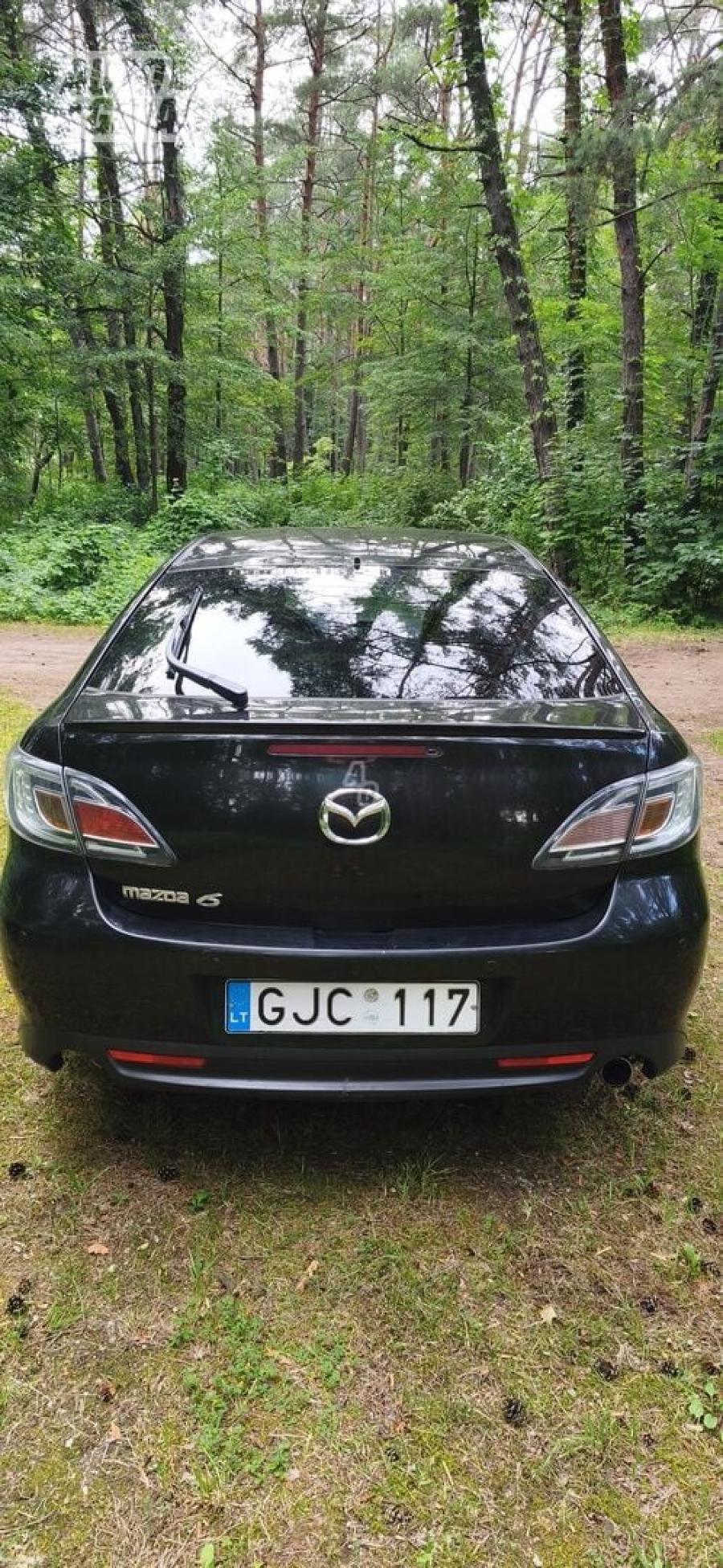 Melns Mazda 6 2010 Kauņa, ar dzinēja tilpumu 2.20 L un nobraukumu 349 tūkst. km par 1700 €, foto 5 vietnē AUTOMOTO.COM.LV