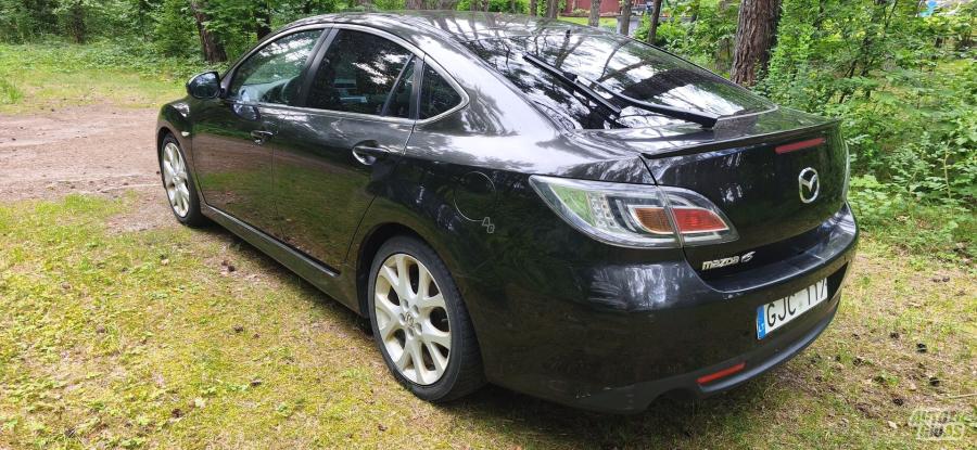 Melns Mazda 6 2010 Kauņa, ar dzinēja tilpumu 2.20 L un nobraukumu 349 tūkst. km par 1700 €, foto 6 vietnē AUTOMOTO.COM.LV