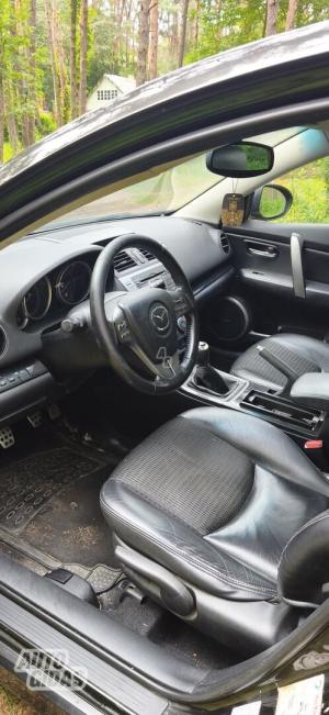Melns Mazda 6 2010 Kauņa, ar dzinēja tilpumu 2.20 L un nobraukumu 349 tūkst. km par 1700 €, foto 9 vietnē AUTOMOTO.COM.LV