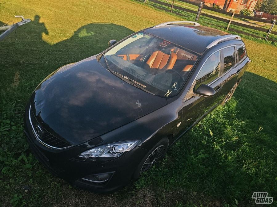 Melns Mazda 6 2010 Ukmergė, ar dzinēja tilpumu 2.20 L un nobraukumu 350 tūkst. km par 750 €, foto 1 vietnē AUTOMOTO.COM.LV