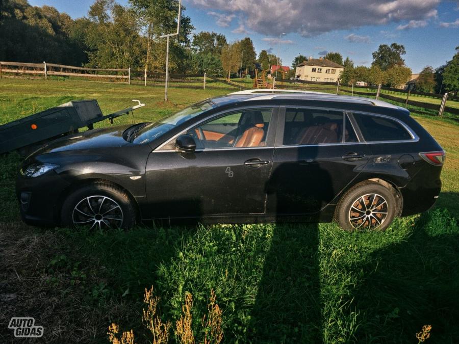 Melns Mazda 6 2010 Ukmergė, ar dzinēja tilpumu 2.20 L un nobraukumu 350 tūkst. km par 750 €, foto 4 vietnē AUTOMOTO.COM.LV