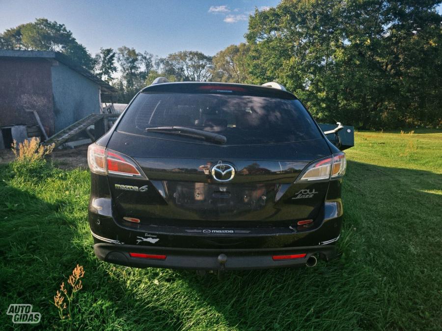 Melns Mazda 6 2010 Ukmergė, ar dzinēja tilpumu 2.20 L un nobraukumu 350 tūkst. km par 750 €, foto 6 vietnē AUTOMOTO.COM.LV