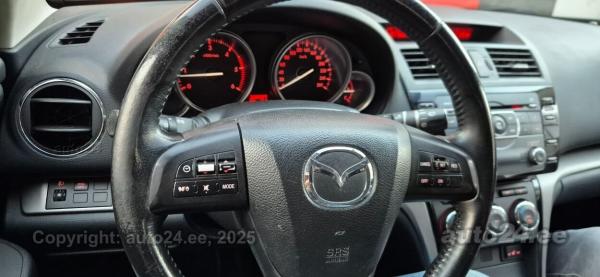 Black Mazda 6 2011 in Tallinn, with an engine capacity of 2.20 L and mileage of 340 thousand km for 3450 €, photo 11 on AUTOMOTO.COM.LV