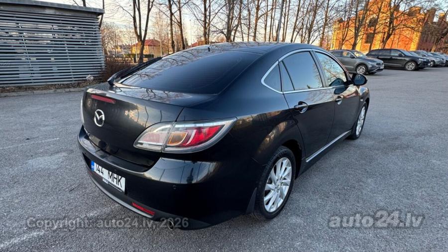 Black Mazda 6 2012 in Tallinn, with an engine capacity of 2.00 L and mileage of 189 thousand km for 4999 €, photo 5 on AUTOMOTO.COM.LV