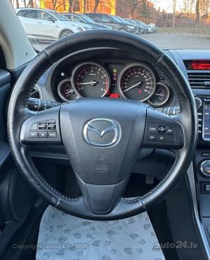 Black Mazda 6 2012 in Tallinn, with an engine capacity of 2.00 L and mileage of 189 thousand km for 4999 €, photo 10 on AUTOMOTO.COM.LV