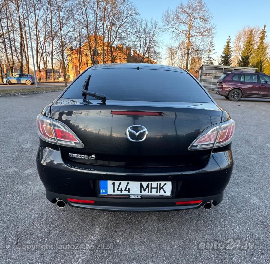 Black Mazda 6 2012 in Tallinn, with an engine capacity of 2.00 L and mileage of 189 thousand km for 4999 €, photo 4 on AUTOMOTO.COM.LV