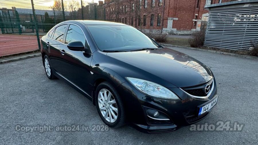 Black Mazda 6 2012 in Tallinn, with an engine capacity of 2.00 L and mileage of 189 thousand km for 4999 €, photo 7 on AUTOMOTO.COM.LV