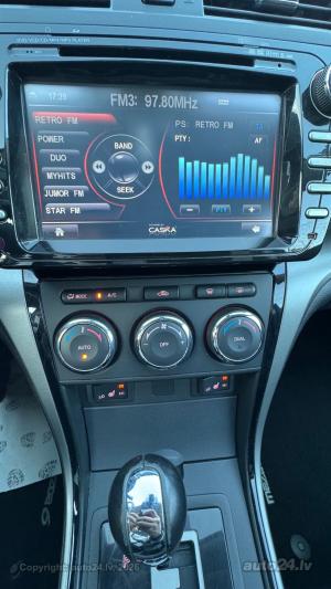 Black Mazda 6 2012 in Tallinn, with an engine capacity of 2.00 L and mileage of 189 thousand km for 4999 €, photo 13 on AUTOMOTO.COM.LV