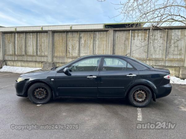 Black Mazda 6 2007 in Tallinn, with an engine capacity of 1.80 L and mileage of 165 thousand km for 590 €, photo 2 on AUTOMOTO.COM.LV