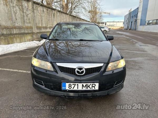 Black Mazda 6 2007 in Tallinn, with an engine capacity of 1.80 L and mileage of 165 thousand km for 590 €, photo 5 on AUTOMOTO.COM.LV